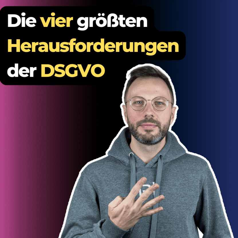 Die vier größten Herausforderungen der DSGVO - Prospert Die vier ...
